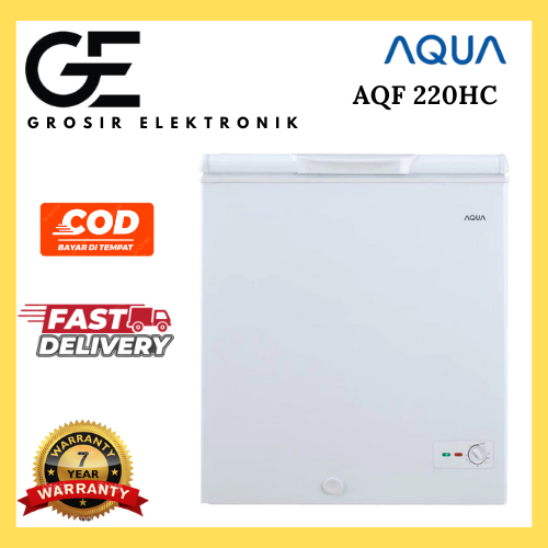 Jual CHEST FREEZER AQUA AQF 220 HC WITH LED KAPASITAS 200 LITER GARANSI RESMI | Shopee Indonesia