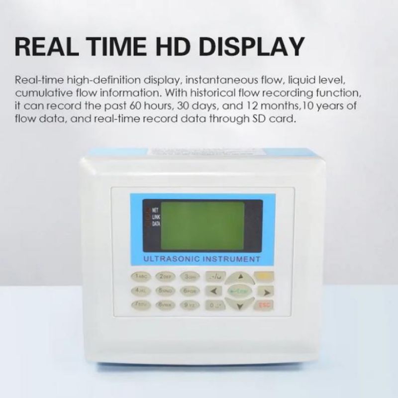 Jual Ultrasonic Open Channel Flowmeter Current Speed Flow Tester Meter ...