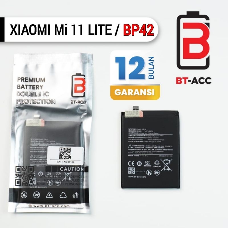 Jual BATTERY BT-ACC BP42 XIAOMI REDMI MI 11 LITE (4.250 mAh) | Shopee ...