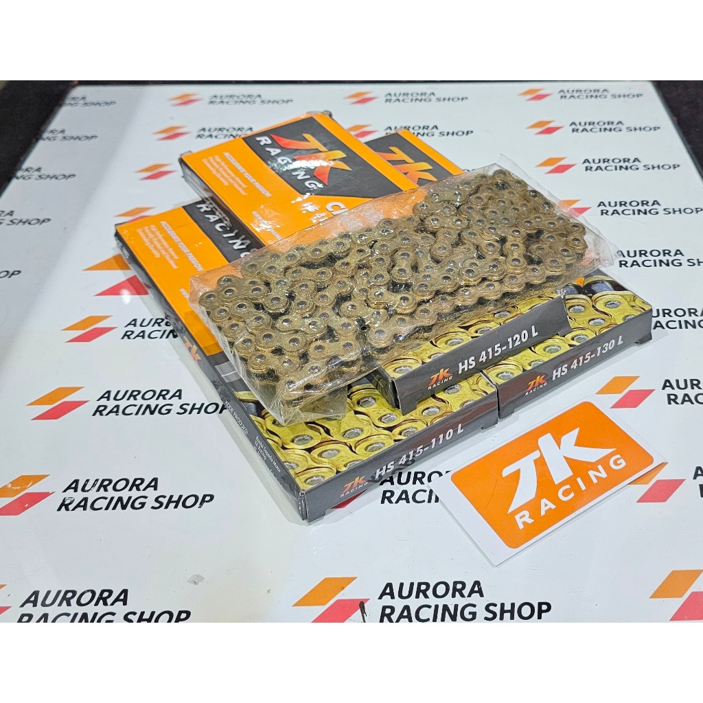 Jual RANTAI TK 415 HS - 110L / 120L / 130L GOLD - ORIGINAL TK RACING | Shopee Indonesia