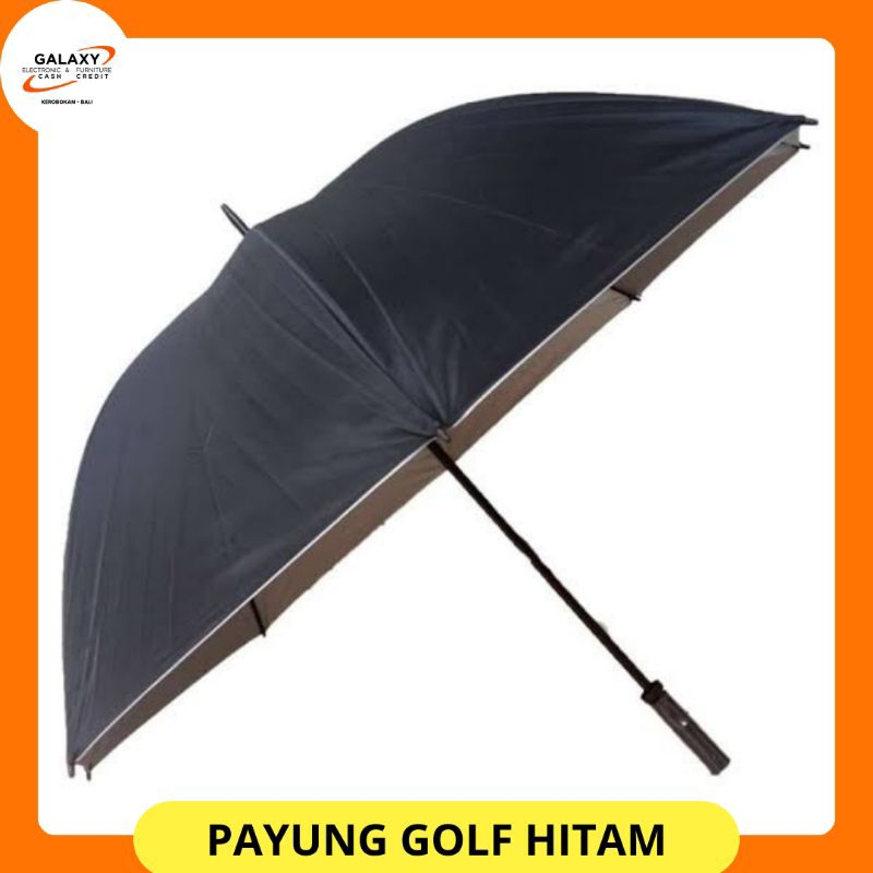 Jual Payung Golf Hitam Jumbo Hitam Polos | Shopee Indonesia