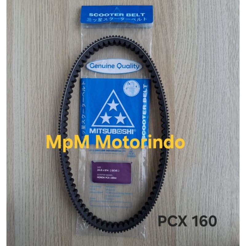 Jual V-Belt Only Vanbelt PCX 160 Mitsuboshi Vbelt Fbelt Fanbelt ...