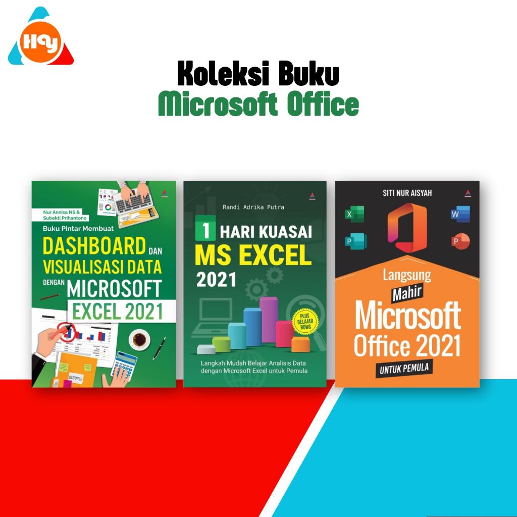Jual Buku Microsoft | Langsung Mahir Microsoft Office 2021,1 Hari Kuasai Ms Excel 2021,Membuat ...
