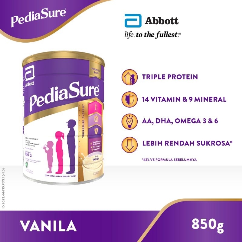 Jual Pediasure Vanila 850g | Shopee Indonesia