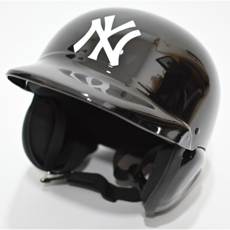 Jual HELM BASEBALL BLACK NEW YORK RETRO CLASSIC VESPA HARLEY PREMIUM ...
