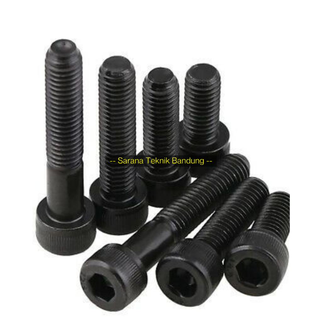 Jual Baut L M12 Bahan Baja Hitam Ukuran Lengkap | Shopee Indonesia