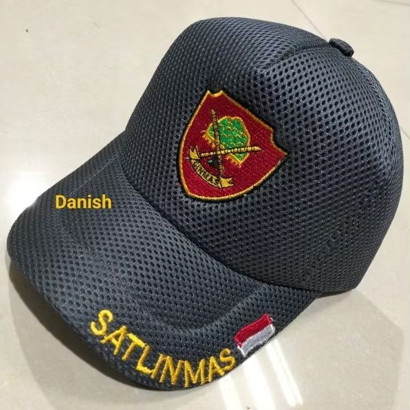 Jual TOPI LINMAS ABU ABU,TOPI SATLINMAS TERBARU ABU ABU | Shopee Indonesia