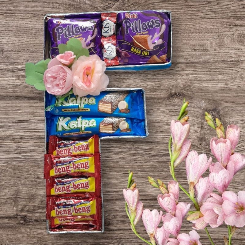 Jual SNACK BENTUK INISIAL/HURUF | Shopee Indonesia