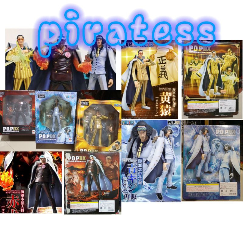 Jual POP dx One piece marine Aokiji,Kizaru,Akainu Misb | Shopee Indonesia