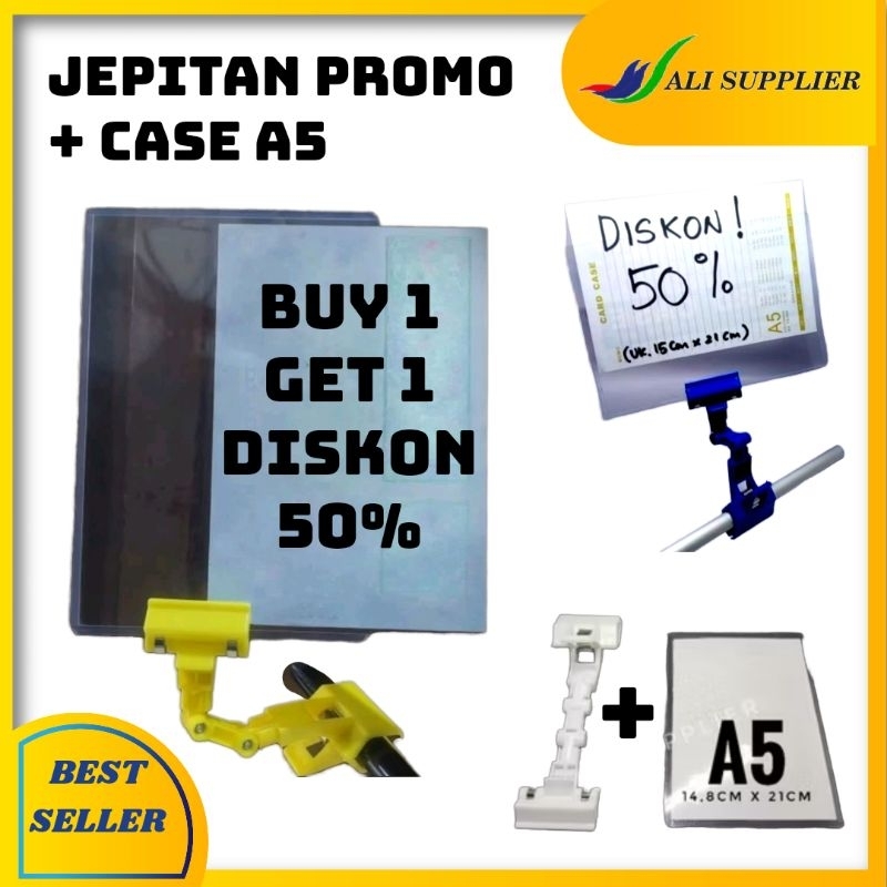 Jual SET JEPITAN + CASE A5 / PRICE TAG JEPIT / JEPITAN HARGA / LABEL ...
