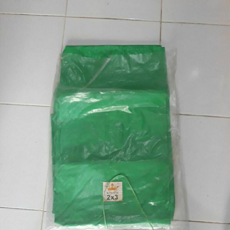 Jual terpal biru double 2x3 | Shopee Indonesia