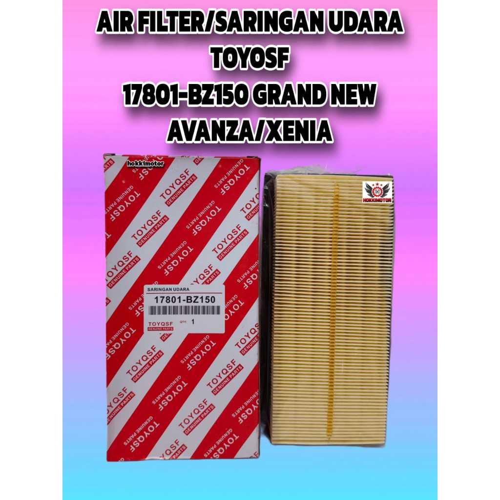 Jual Filter TOYQSF 17801-BZ150 Saringan Udara Grand NEW Avanza Xenia ...