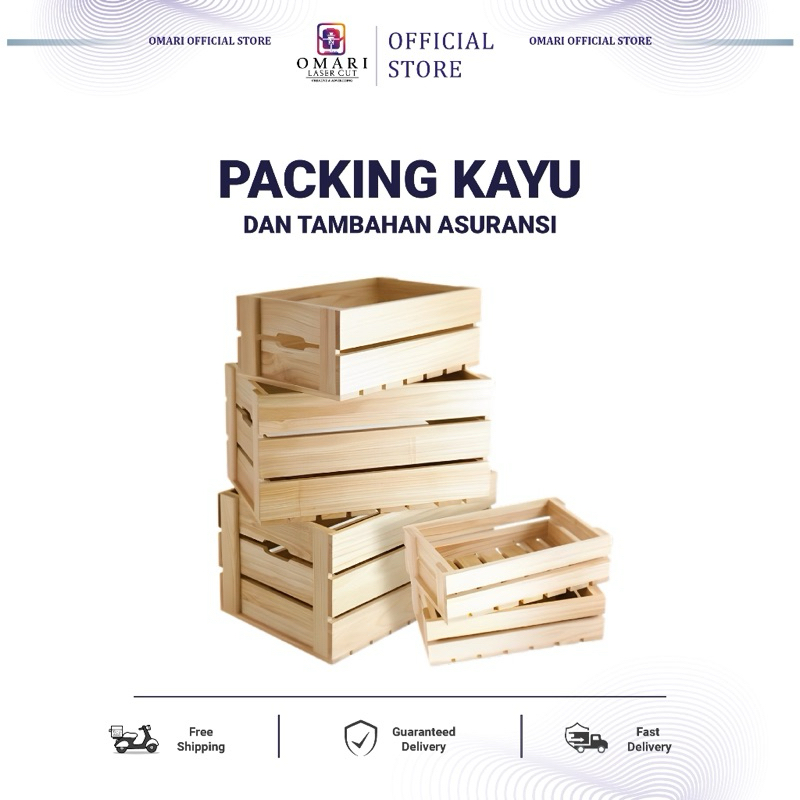 Jual PACKING KAYU DAN ASURANSI | Shopee Indonesia