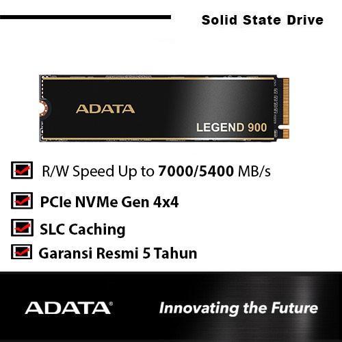 Jual SSD ADATA LEGEND 900 512 GB 1TB 2TB M.2 NVME PCIe Gen4x4 | Shopee ...