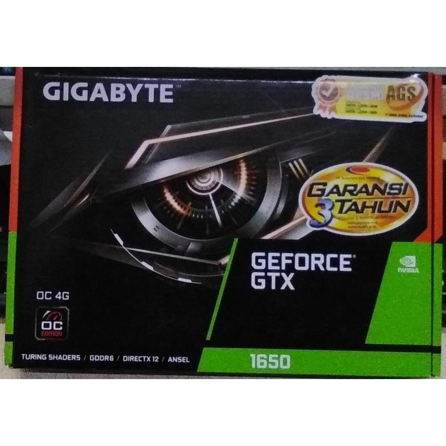 Jual Kotak Kosongan Dus Box GIGABYTE GTX 1650 VGA 4gb Bekas Kosong ...