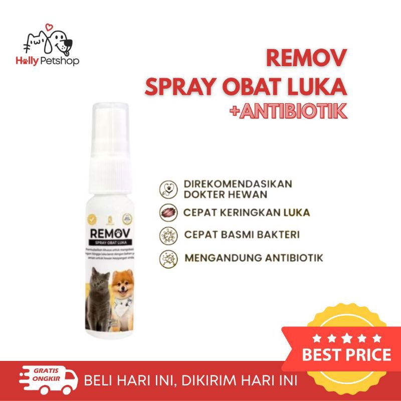 Jual Obat Luka Anabul Spray Remov 30ml | Shopee Indonesia