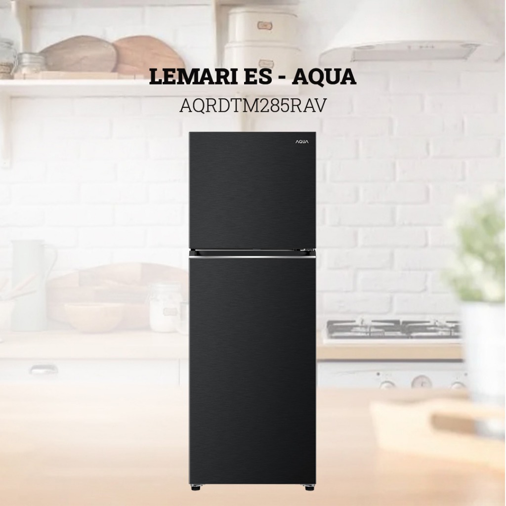 Jual Kulkas Lemari ES AQUA AQRDTM285RAV 2 pintu kapasitas 225 liter | Shopee Indonesia