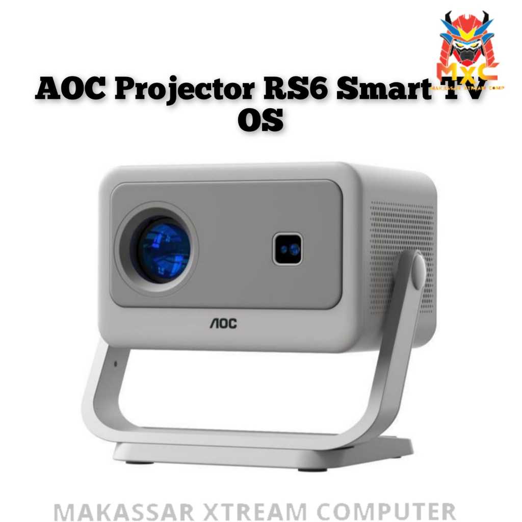 Jual LED SMART Projector AOC RS6 200-220 ANSI Smart TV OS Android 9.0 ...