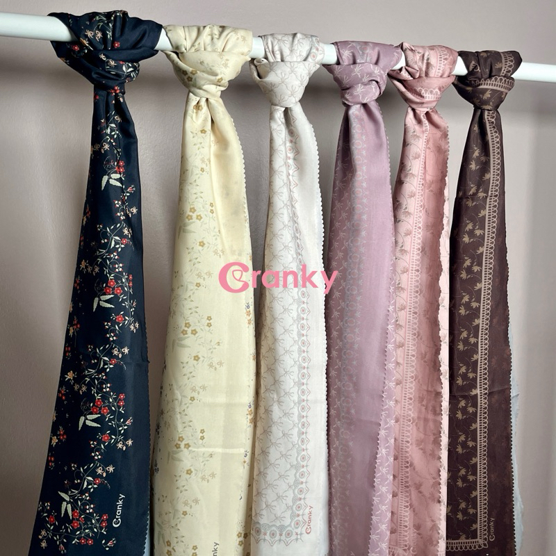 Jual LIMITED 125x125 Hijab Voal Motif Sublim crankypicks | Shopee Indonesia
