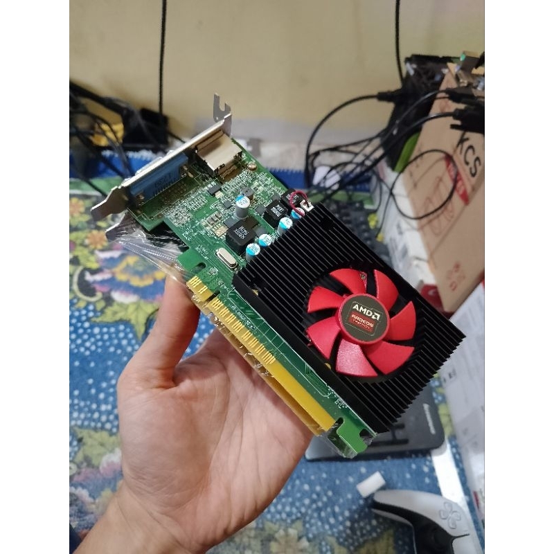 Jual vga amd r5 430 1gb ddr5 direx12 Baru Test GAME PES 2021 60FPS ...
