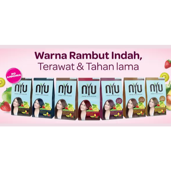 Jual NYU Creme Hair Colour Semir Rambut All Varian | Shopee Indonesia