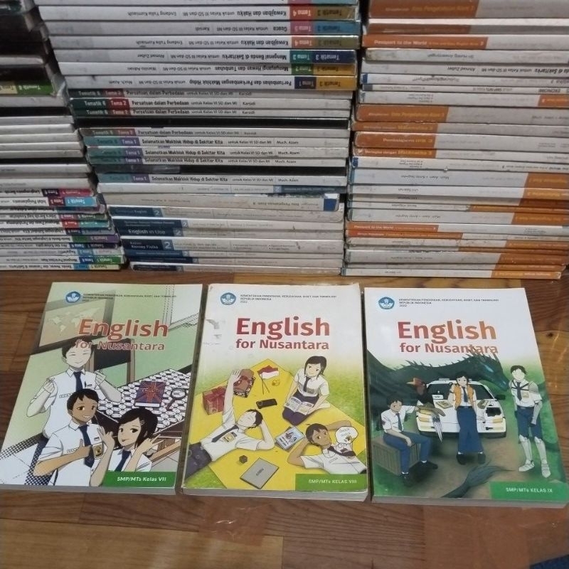 Jual BUKU ENGLISH FOR NUSANTARA SMP/MTS KELAS 7-8-9 BSE/BOS 2022 | Shopee Indonesia
