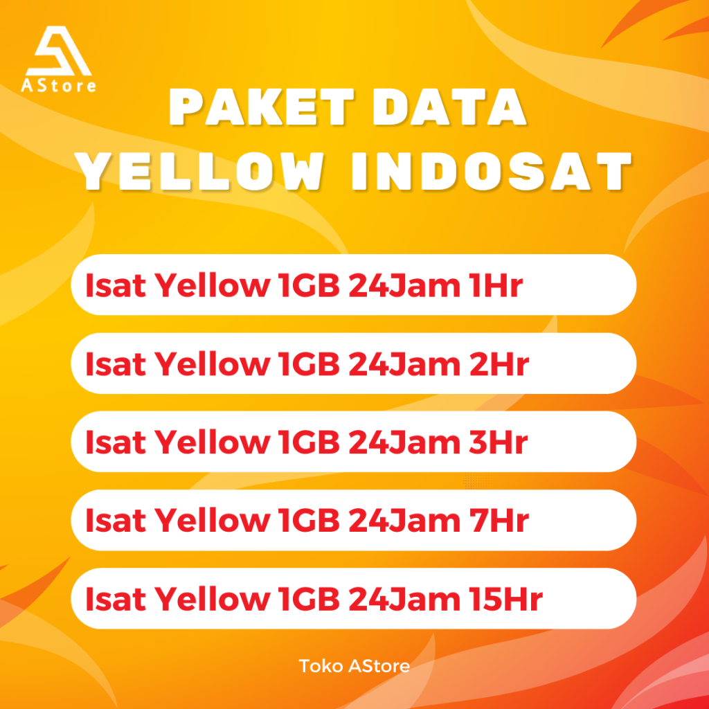 Jual PAKET DATA YELLOW INDOSAT OOREDOO / IM3 | Shopee Indonesia