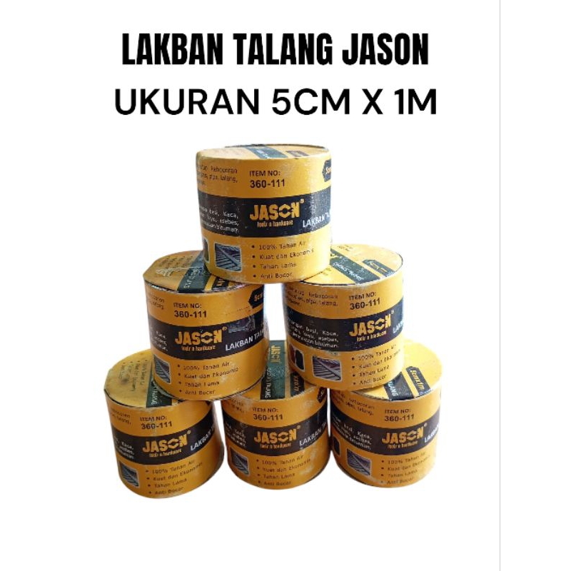 Jual Lakban Talang Tambal Talang Lem Talang JASON 5Cm X 1M | Shopee Indonesia
