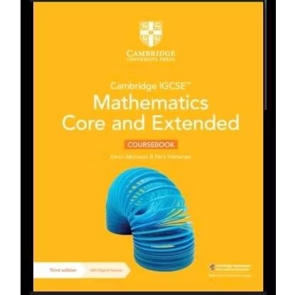 Jual buku Cambridge IGCSE Mathematics Core and Extended Coursebook full warna | Shopee Indonesia
