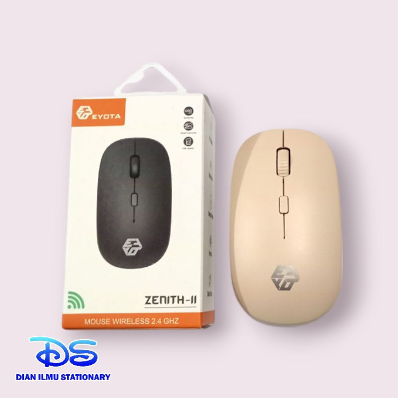 Jual Mouse wireless 2.4 GHZ eyota zenith-II | Shopee Indonesia