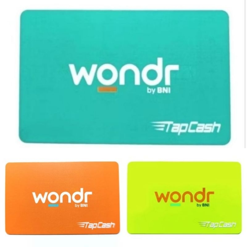 Jual Tapcash BNI edisi Wondr original | Shopee Indonesia