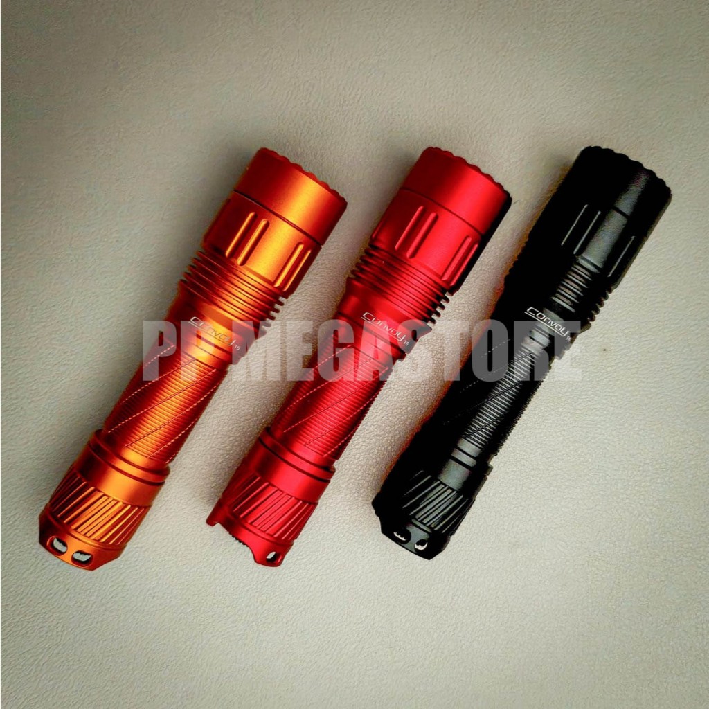 Jual CONVOY T6 AA NIMH 14500 Mini Thrower EDC Flashlight Senter ...
