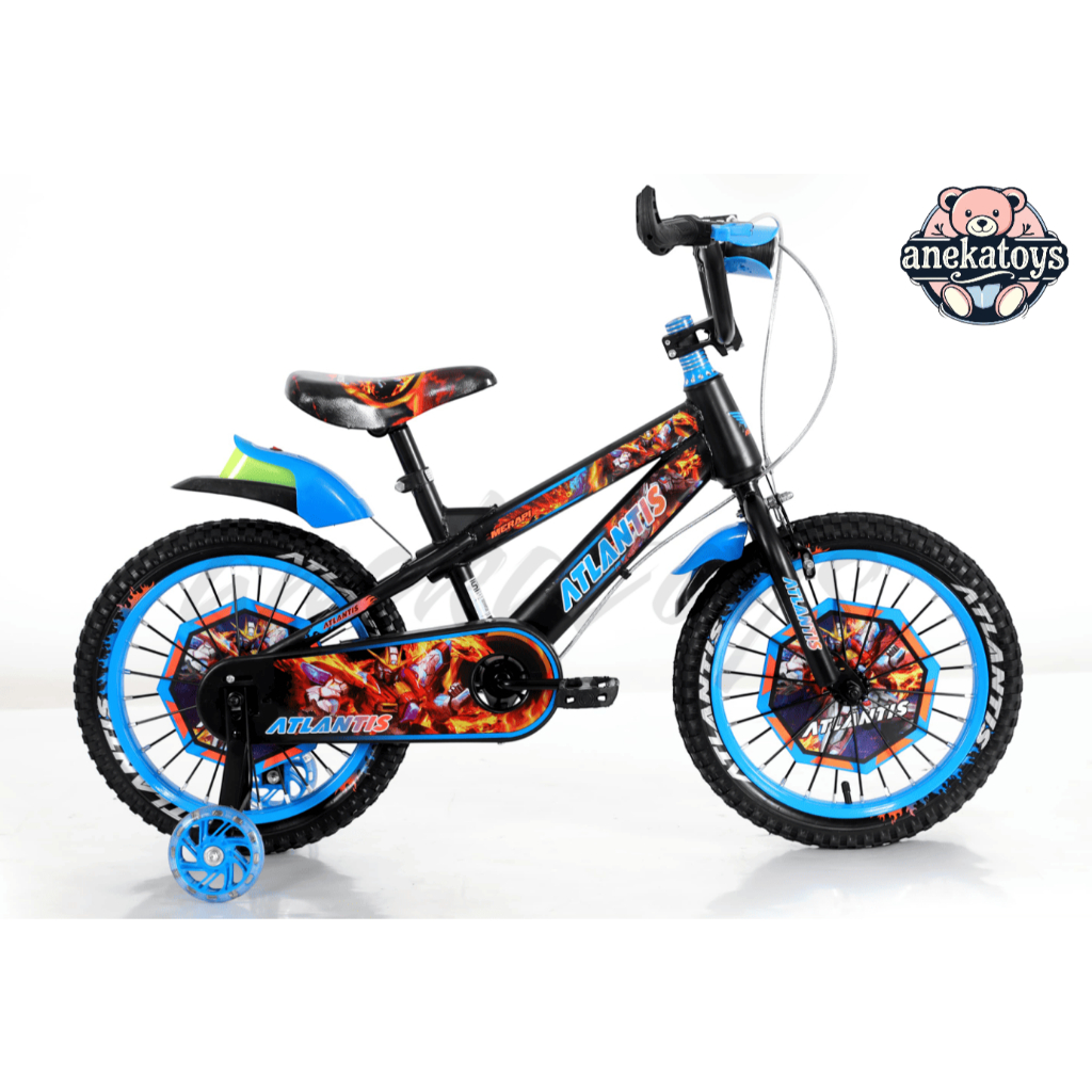 Jual Sepeda BMX Anak Atlantis Merapi Ban Warna 12/16/18x2.40 Inch Ban ...