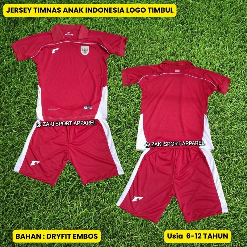 Jual Jersey Timnas Anak Home 2025 / Setaln Jersey Anak Timnas | Jersey ...