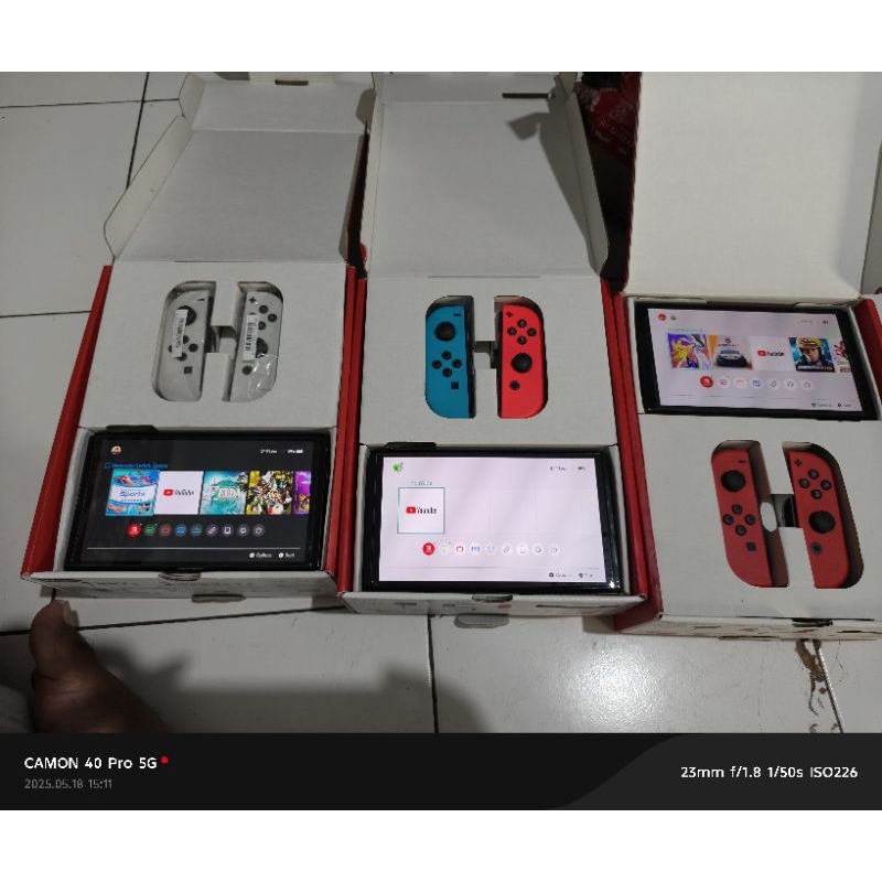 Jual Nintendo switch oled 3bot dat0 permanent | Shopee Indonesia