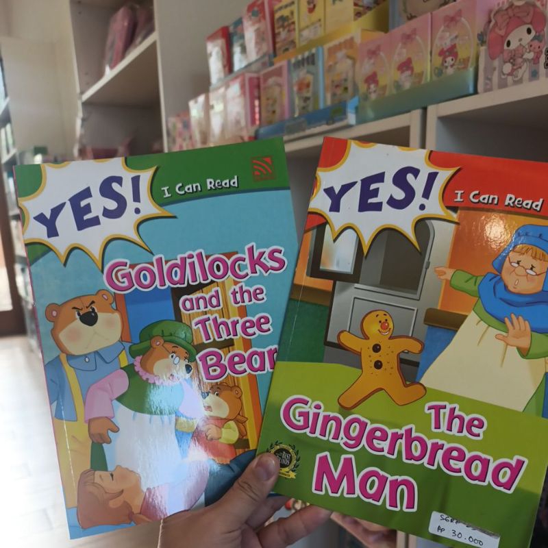 Jual ilykids buku bacaan yes i can read goldilocks and the three bears ...