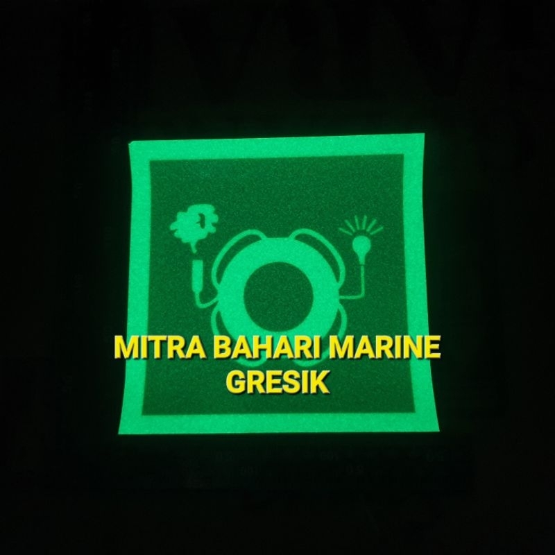 Jual Stiker IMO Symbol IMPA 334059 Lifebuoy With Light and Smoke Ukuran ...