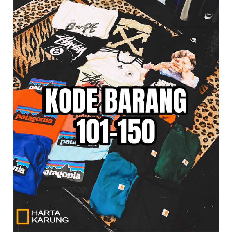 Jual HARTA KARUNG - KODE BARANG 101-150 | Shopee Indonesia