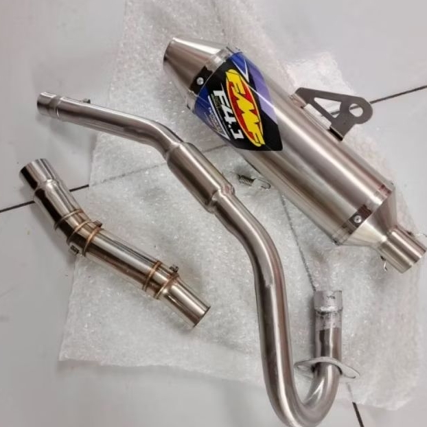Jual Exhaust FMF stainless for Msx125 Ksr 110 Crf150 L Dtracker 150 ...