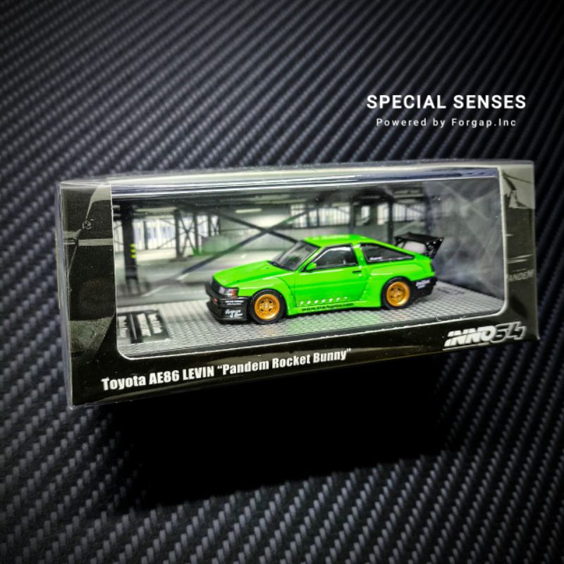 Jual Inno64 Toyota AE86 Levin Pandem Rocket Bunny Green | Shopee Indonesia