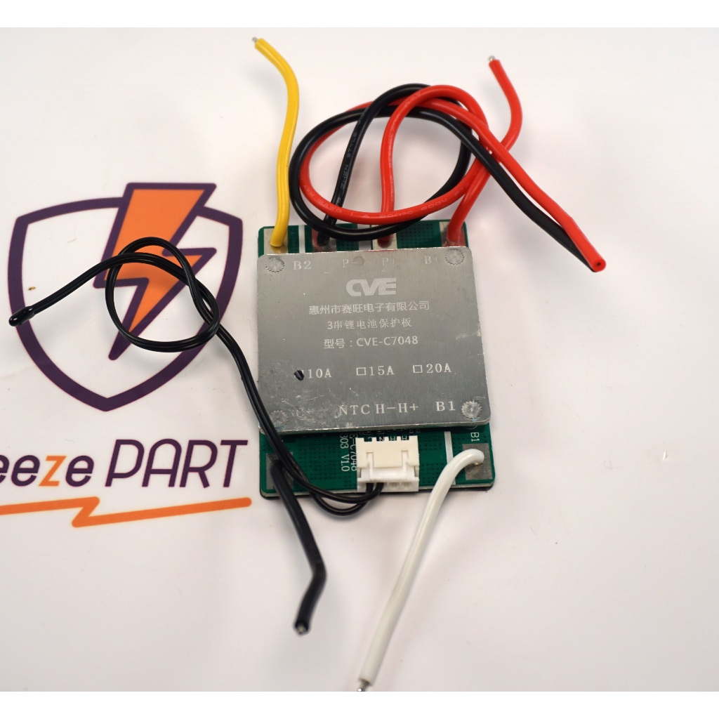 Jual Bms 4s 10A 16.8V Lithium li-ion 18650 3.7V Same Port sensor suhu ...