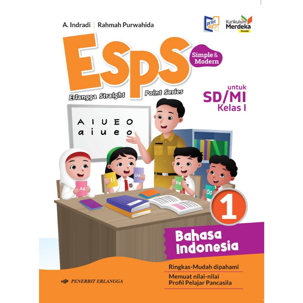 Jual ESPS : BAHASA INDONESIA KELAS 1 2 3 4 5 6 SD/MI Kurikulum Merdeka REVISI | Shopee Indonesia