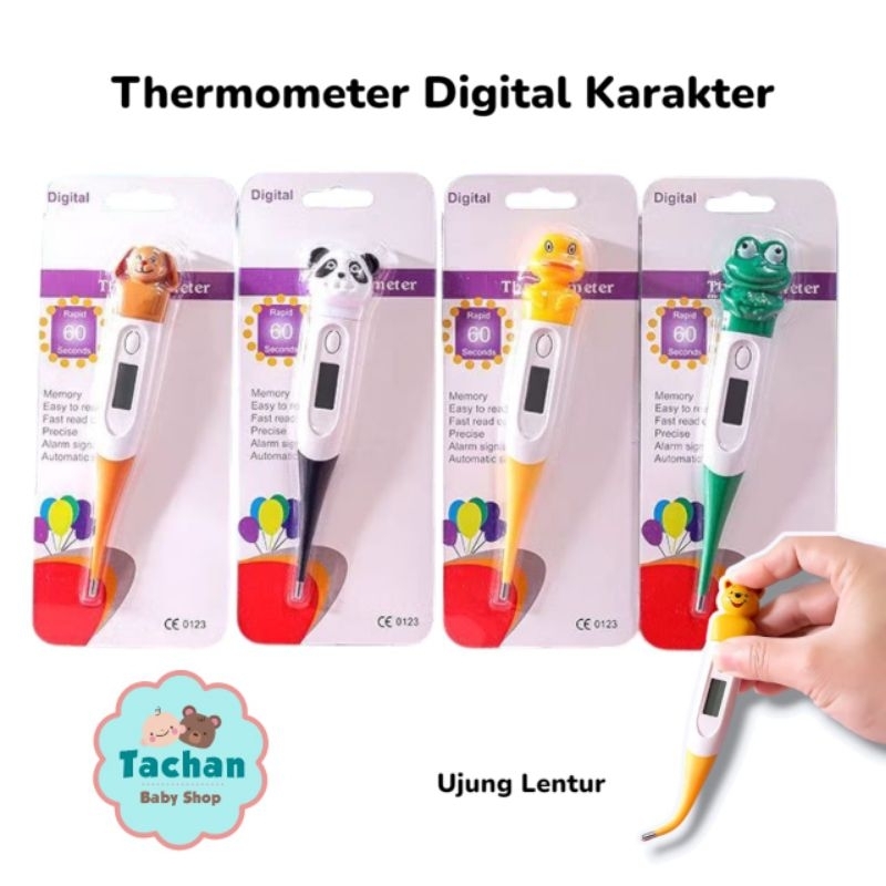 Jual Thermometer Digital Karakter with automatic alarm / Termometer ...