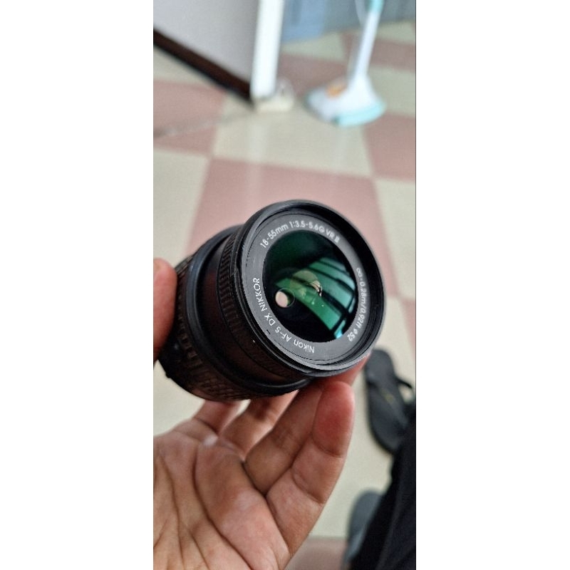 Jual Lensa Kit Afs Nikon 18-55mm VR 2 (Rusak) | Shopee Indonesia