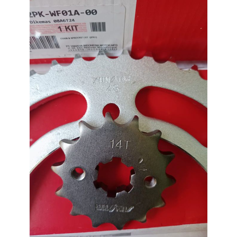 Jual GEAR SET YAMAHA R15 V3 XSR 155 KODE-2PK | Shopee Indonesia