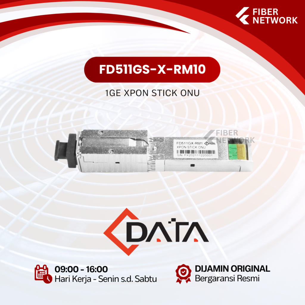 Jual CDATA SFP FD511GS-X-RM10 1GE XPON STICK ONU Stick ONU Transceiver ...