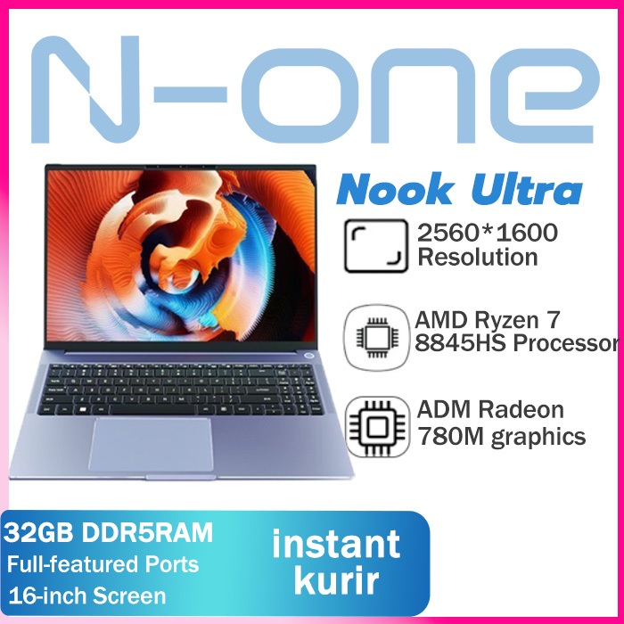 Jual N-ONE Nbook Ultra Windows 11 Pro (16GB+16GB)32GB Two Channel DDR5 ...