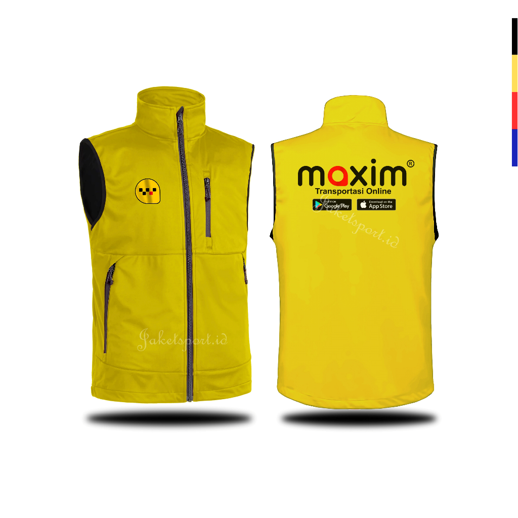 Jual Rompi Driver Maxim Transportasi online parasut tahan angin ojol ...