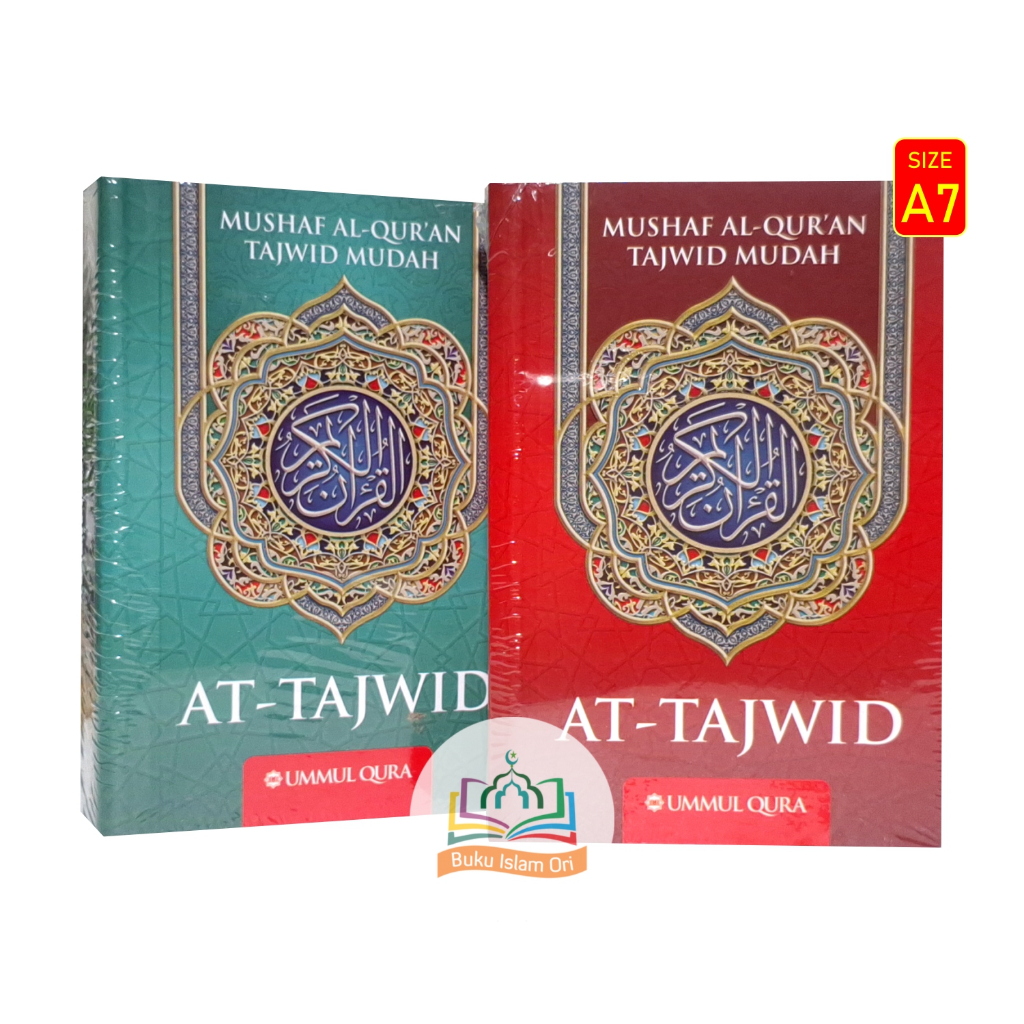 Jual Al-Quran Mushaf At-Tajwid A7 Soft Cover NON TERJEMAH Rasm Utsmani ...
