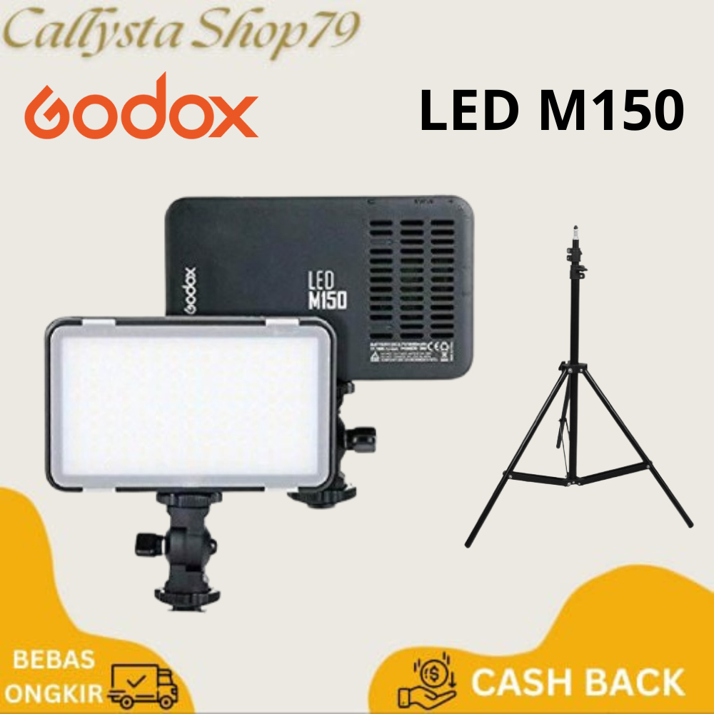 Jual Lampu Led Godox M150,M 150 Video Light Vlog Smartphone Mirorless ...